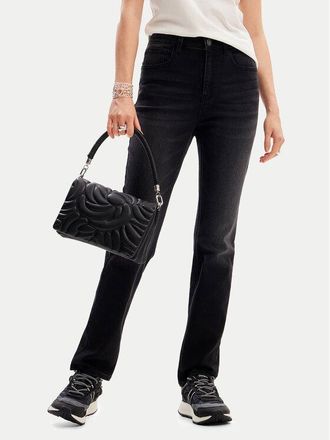 Desigual Jeans Carmela 24WWDD95 Schwarz Skinny Fit