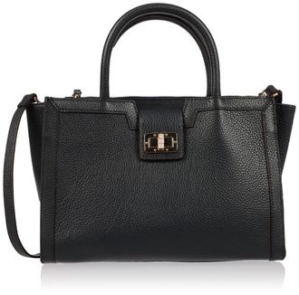 Geox Damen D Leonory Bag, Blau, Einheitsgröße EU