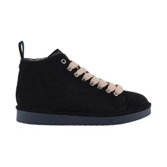 Panchic Blaue Sneakers mit fuchsiafarbenen Schn&uuml;rsenkeln - - Shoes - Damen - Blau - 36 EU