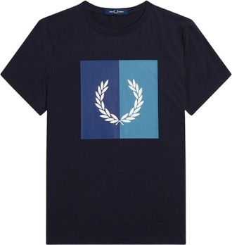 Fred Perry Herren, Oberteile, Blau, MGr&ouml;&szlig;e