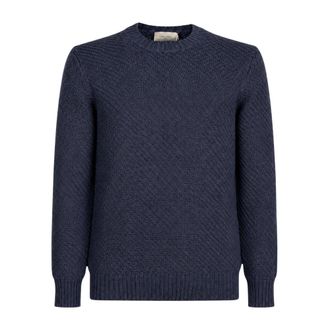 Circolo 1901 Round-Neck Strickwaren - - Knitwear - Herren - Blau - S