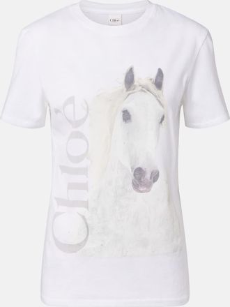 Chlo&eacute; Chlo&eacute; T-Shirt aus Baumwoll-Jersey
