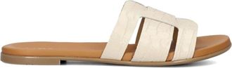 Notre-V Beige Wildleder Pantoletten - - Shoes - Damen - Beige - 39 EU