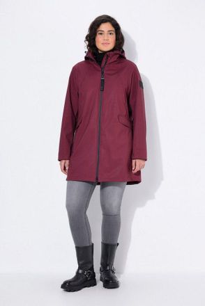 Ulla Popken Softshelljacke HYPRAR Softshelljacke wasserabweisend Kapuze