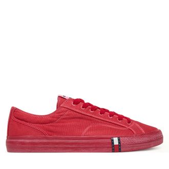 Tommy Jeans Sneakers aus Stoff Tommy Jeans Archive Vulc. Y2K Washed Canvas EM0EM01720 Rot