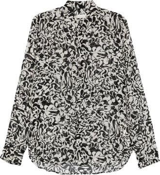 Dries Van Noten Homme, Chemises, Multicolore, Taille: L Dries Van Noten Chemises Black