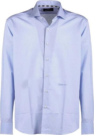 Aquascutum Homme, Chemises, Bleu, Taille: XL Iconic Shirt