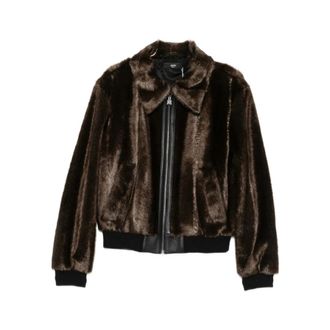 Amiri Shearling Jacke - - Jackets - Herren - Braun - 2XL