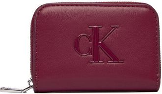 Calvin Klein Geldb&ouml;rse Bold Ck Medium Zip Around LV04F1154G Rosa