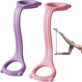 Generic Widerstandsband Figur 8 - Yoga-Armtrainer, elastisches &Uuml;bungsband | elastisches Seil f&uuml;r Arm-, R&uuml;cken- und Schulter&uuml;bungen, elastische B&auml;nder f&uuml;r M&auml;nn