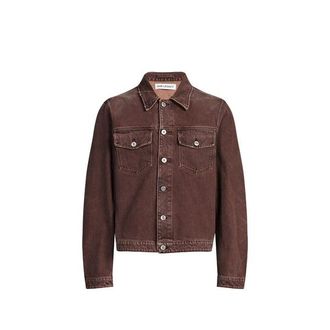 Our Legacy Veste denim &agrave; col classique en coton