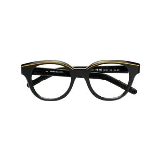 Fendi Pre-owned Acetat sonnenbrillen - - Pre-owned - Damen - Schwarzk - ONE SIZE