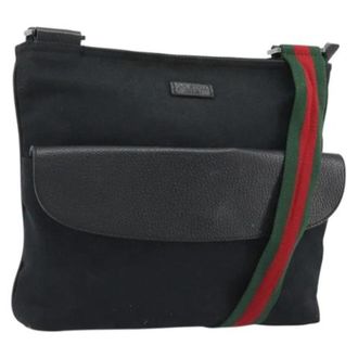 Gucci Pre-owned GG Canvas Schultertasche - - Pre-owned - Damen - Schwarzk - ONE SIZE