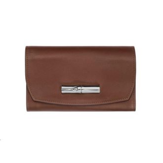 Longchamp Mahagoni Geldb&ouml;rse 204 - - Accessories - Damen - Braun - ONE SIZE