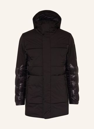 HUGO BOSS Lightweight-Daunenjacke Eams Mit Abnehmbarer Kapuze schwarz