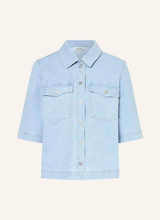 Only Jeansbluse Mit 3/4-Arm blau