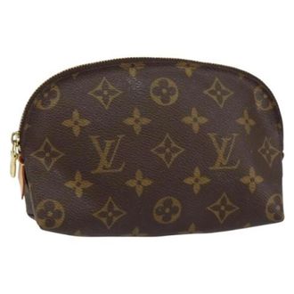 Louis Vuitton Pre-owned Canvas Pouch - - Pre-owned - Damen - Braun - ONE SIZE