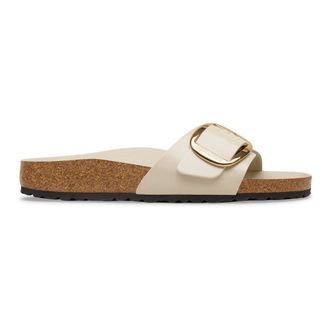 Birkenstock Femme, Chaussures, Beige, Taille: 36 EU Madrid Big Buckle Hex