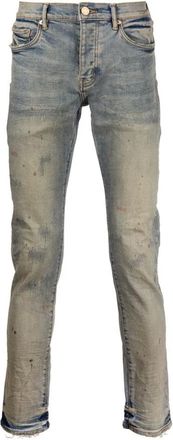 Purple Homme, Jeans, Bleu, Taille: W34 Jeans slim-fit