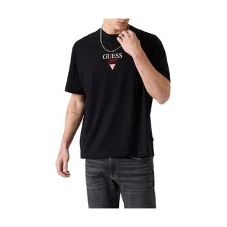 Guess Herren, Oberteile, Schwarzk, MGr&ouml;&szlig;e