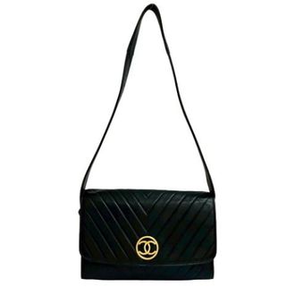 Chanel Sac bandouli&egrave;re vintage Pre-owned - Femme - Pre-owned - Noir - Taille: ONE Size
