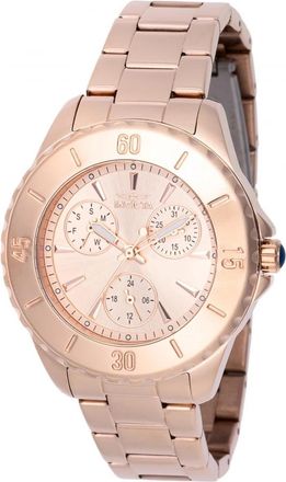 Invicta Angel Refined Round Watch - - Accessories - Damen - Rosa - ONE SIZE
