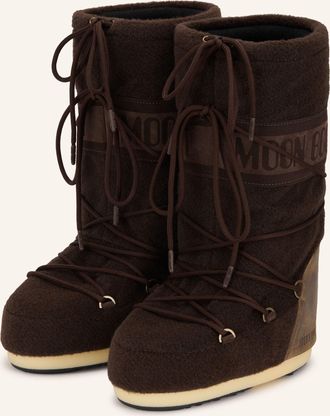 Moon Boot Moon Boot Moon Boots Mb Icon Nubuck Felt braun