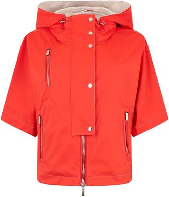Moorer Femme, Vestes, Rouge, Taille: 38 FR Veste Mariclea