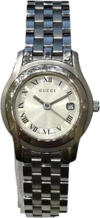 Gucci Montre vintage Pre-owned - Femme - Pre-owned - Blanc - Taille: ONE Size