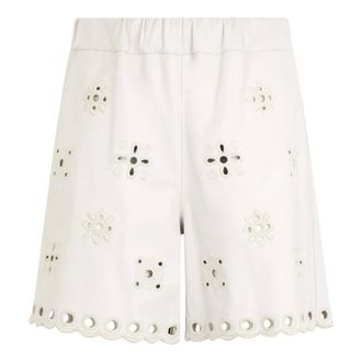 Red Valentino Femme, Shorts, Beige, Taille: 36 FR Pantalons