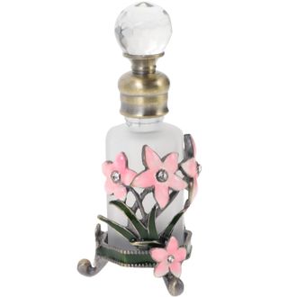 SOLUSTRE Parf&uuml;mflasche Leere Duftflasche Kleine Glasflasche F&uuml;r &Auml;therische &Ouml;le Nachf&uuml;llbare Essenzflasche Aromatherapieflasche F&uuml;r Reisen Und T&auml;glichen Gebrauc