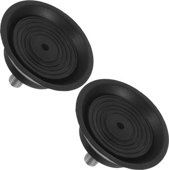 Aboofan 2 St&uuml;ck Antivibrationsmatten f&uuml;r Laufband Fitnessger&auml;te Sto&szlig;d&auml;mpfende rutschfeste Bodenschutzmatte f&uuml;r Heimtrainer und Heimfitnessstudio