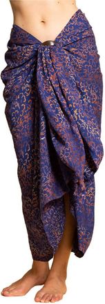 Panasiam Sarong B027 Golden flower, L