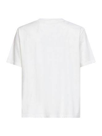 Maison Margiela Mens T-Shirt White Cotton Jersey T-Shirts And Polos