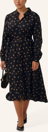 Kaffe Curve Kaffe Curve Hemdblusenkleid Kcolivia schwarz