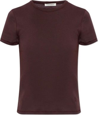 By Malene Birger Alicia T-shirt - Femme - Tops - Rouge - Taille: 42 FR