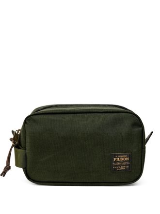 Filson Duffle Bag With Brown Strap Dryden