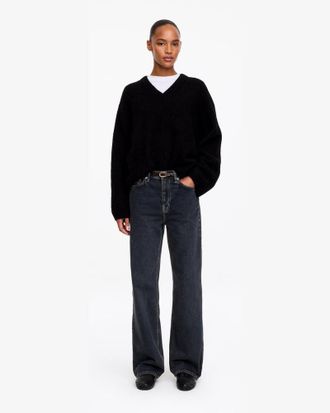 Arket CORAL Wide Jeans -Blau