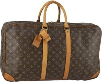 Louis Vuitton unisex, Pre-owned, Brun, Taille: ONE Size Sac de voyage en toile Pre-owned