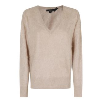 Seventy V-Ausschnitt-Pullover - - Knitwear - Damen - Beige - S