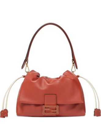 Fendi sac &agrave; main Mamma Baguette m&eacute;dium - Marron
