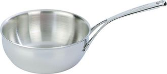 Demeyere Atlantis KONISCHE SAUTEUSE OHNE Deckel mit 20cm Durchmesser, 2l, Volumen und 7,5 cm h