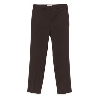 Twinset Kaffee Schokolade Hose - - Trousers - Damen - Braun - S