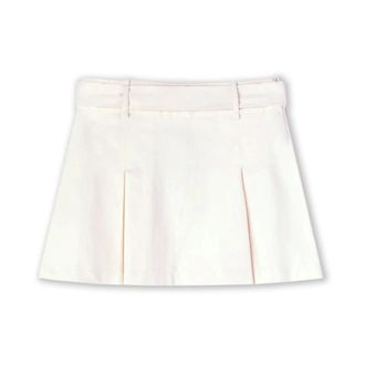 Motivi Faltenrock mit Kn&ouml;pfen - - Skirts - Damen - Wei&szlig; - L