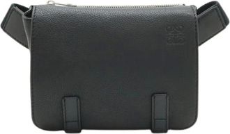 Loewe Sac port&eacute; &eacute;paule Pre-owned - Femme - Pre-owned - Noir - Taille: ONE Size
