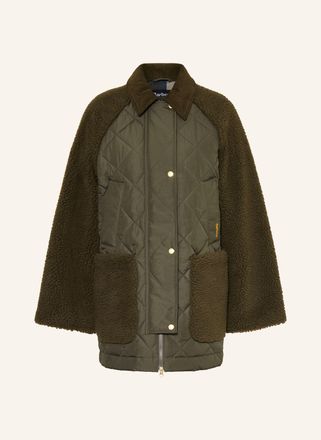 Barbour Jacke Barden Im Materialmix gruen
