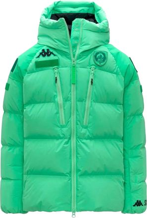 Kappa Gef&uuml;tterte Kapuzenjacke - Gr&uuml;n