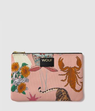 Wouf Pochette Circus Rose