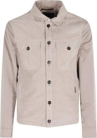 Moorer Homme, Vestes, Beige, Taille: L Veste Furini KMU de Moorer