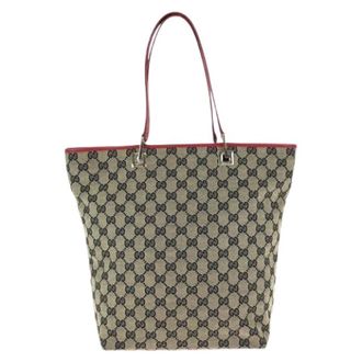 Gucci Pre-owned GG Canvas Tote Bag - - Pre-owned - Damen - Beige - ONE SIZE
